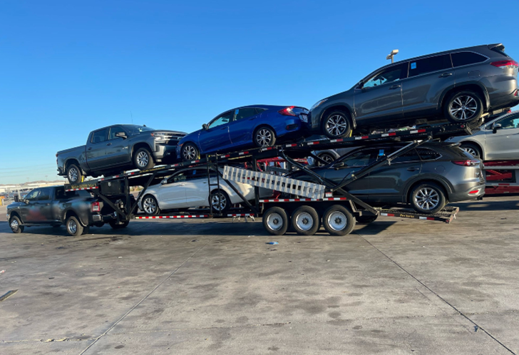 Kaufman Mini 5 Car Hauler for Rent - Precision Car Transport for CDL P ...